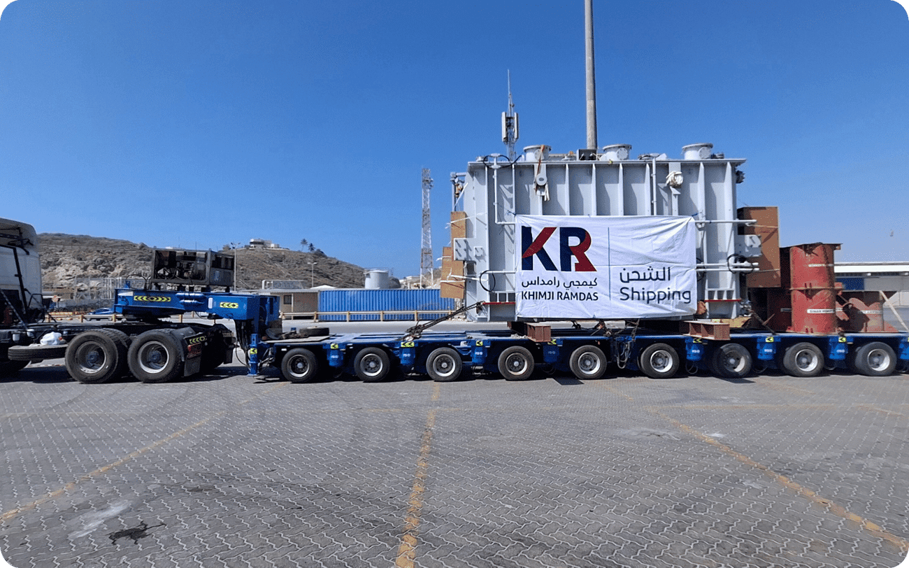 Khimji Ramdas Shipping Moves 97-Ton Transformers in Oman - Seablue